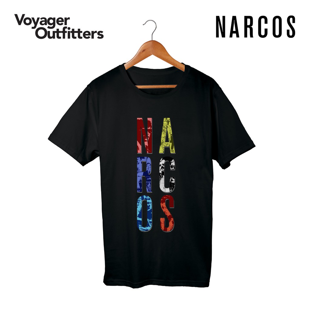 Jual Voyager Outfitters T-Shirt - Narcos "Logo Colour" | Shopee Indonesia