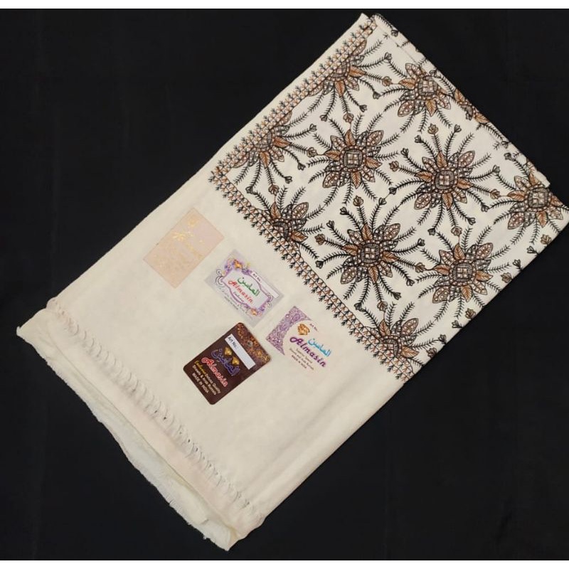 Jual SORBAN KASHMIRI FULL SULAM ALMAS WARNA KRITING | Shopee Indonesia