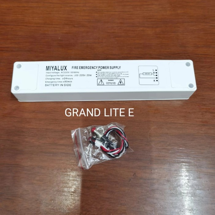 Jual Emergency Battery LED 20Watt PowerPack Batere Power Pack LED ...