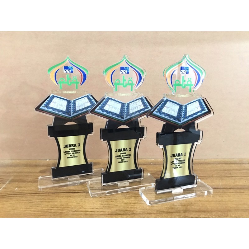 Jual Plakat Akrilik MTQ - Plakat Custom | Shopee Indonesia