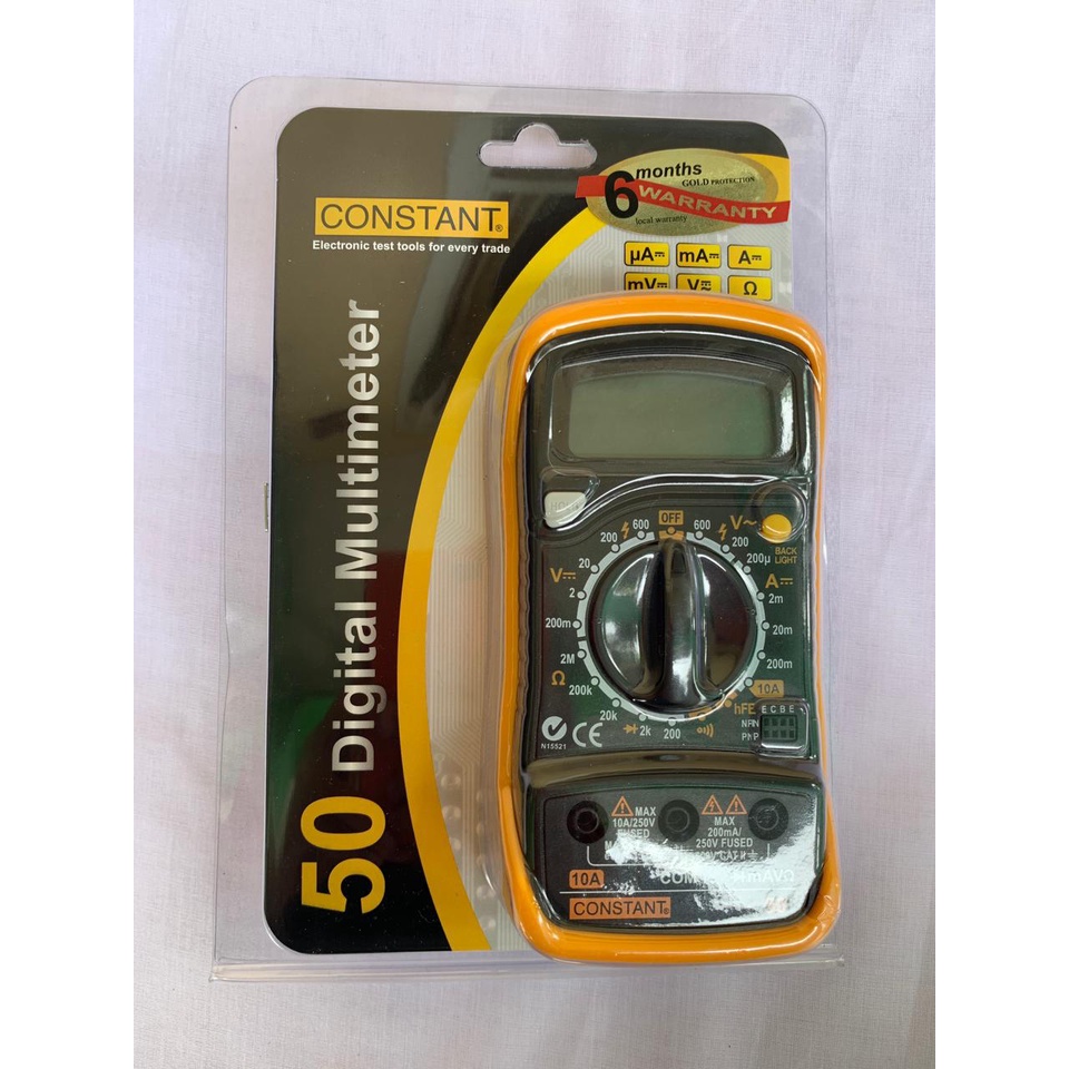 Jual Digital Multimeter CONSTANT 50 / Avometer CONSTANT 50 / Alat ...