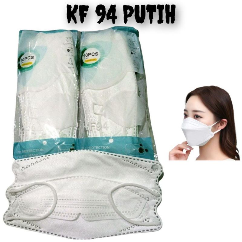 Jual MASKER KF94 1 Pack isi 10 pcs | Shopee Indonesia