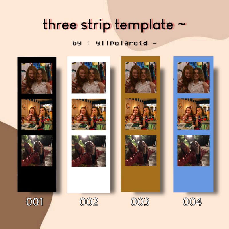 Jual three strip photobooth simple | Shopee Indonesia