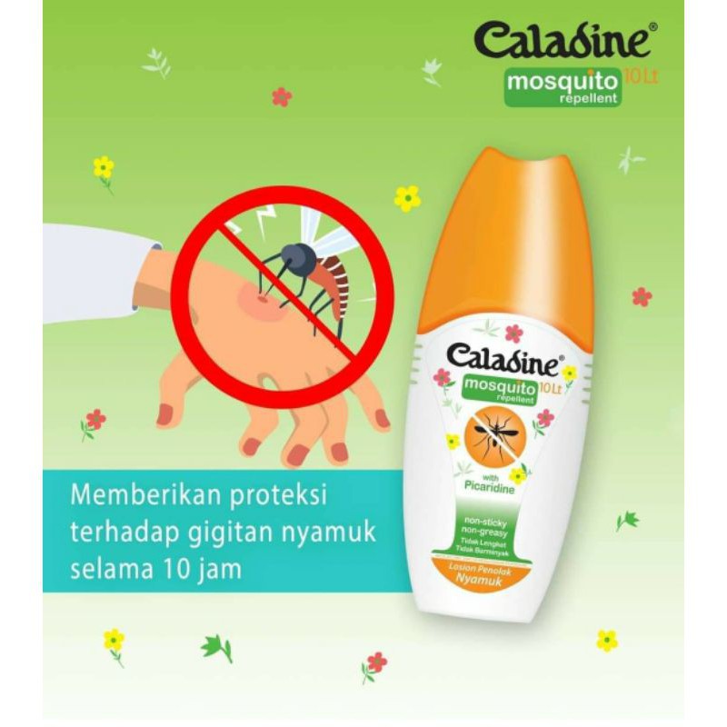 Jual CALADINE MOSQUITO REPELLENT WITH PICARIDINE | Shopee Indonesia