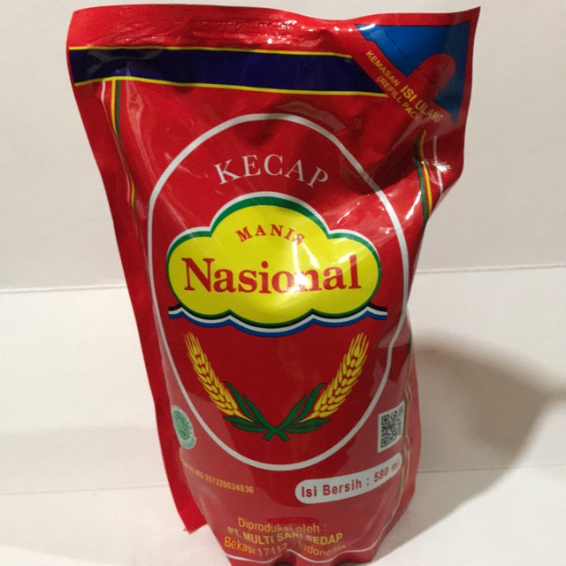 Jual KECAP NASIONAL 520ml | Shopee Indonesia
