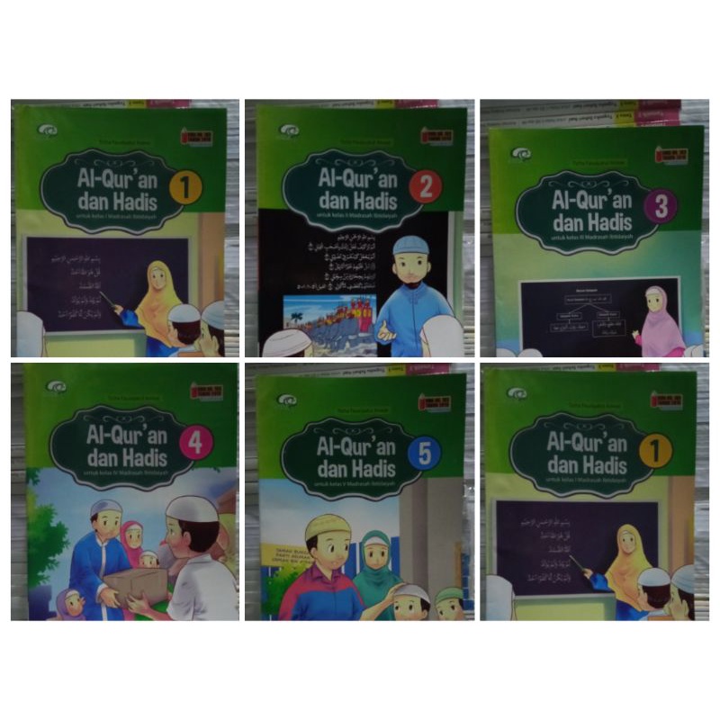 Jual Buku Cinta Al-quran dan Hadis kelas 1, kelas 2, kelas 3, kelas 4, kelas 5, kelas 6 ...