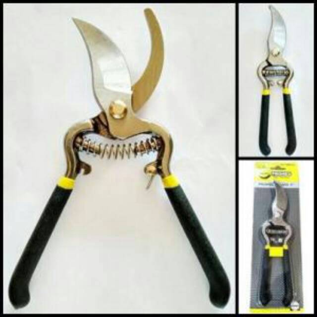 Jual Gunting Stek Dahan Tangkai Duri Bunga Kawat Kabel PROHEK Reg ...