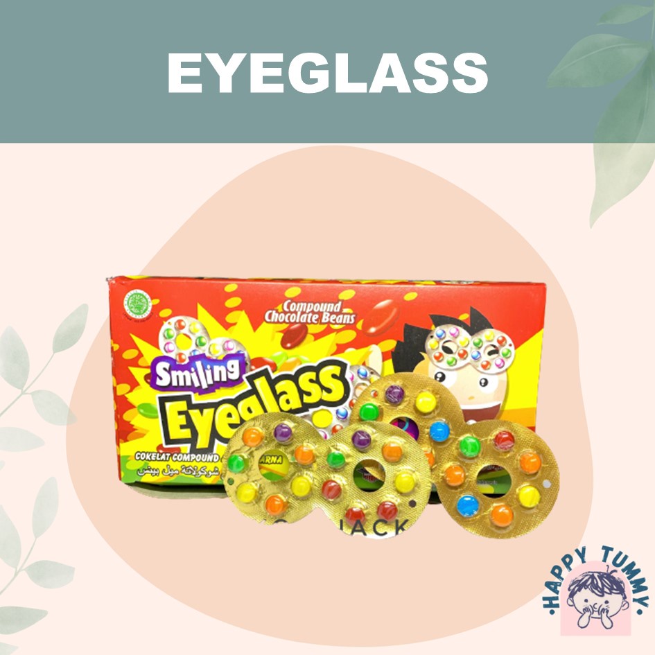 Jual Smiling Eyeglass 40. cokelat kacamata. BOX | Shopee Indonesia