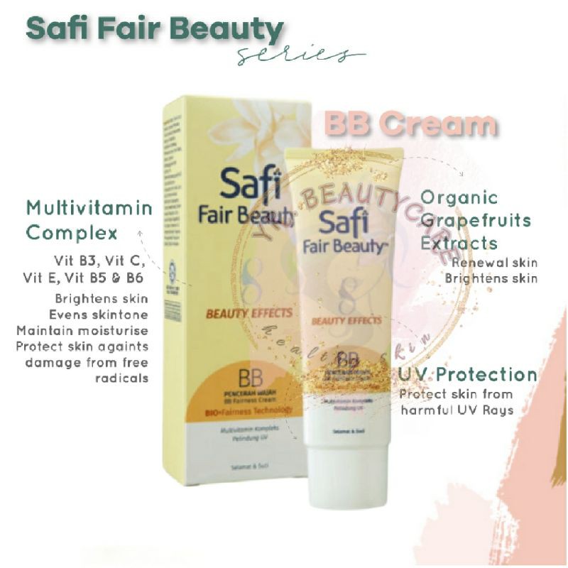 Jual Safi Malaysia || Safi Fair Beauty BB Cream 40 gr | Shopee Indonesia