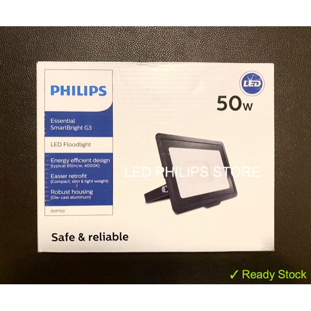 Jual LED PHILIPS SOROT BVP150 50WATT 50 WATT 50W 50 W FLOOD LIGHT IP65 ...