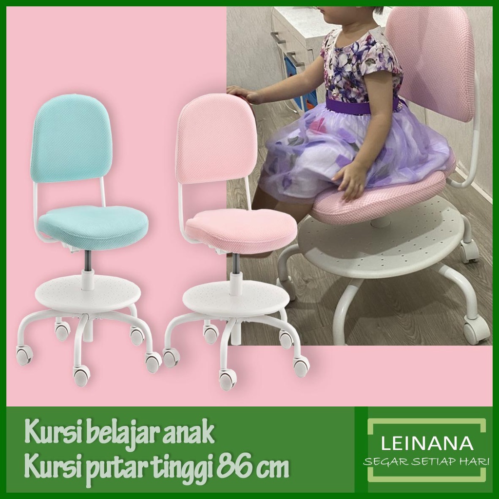 Jual Kursi anak ergonomis / Kursi belajar anak / Kursi putar tinggi 86 ...