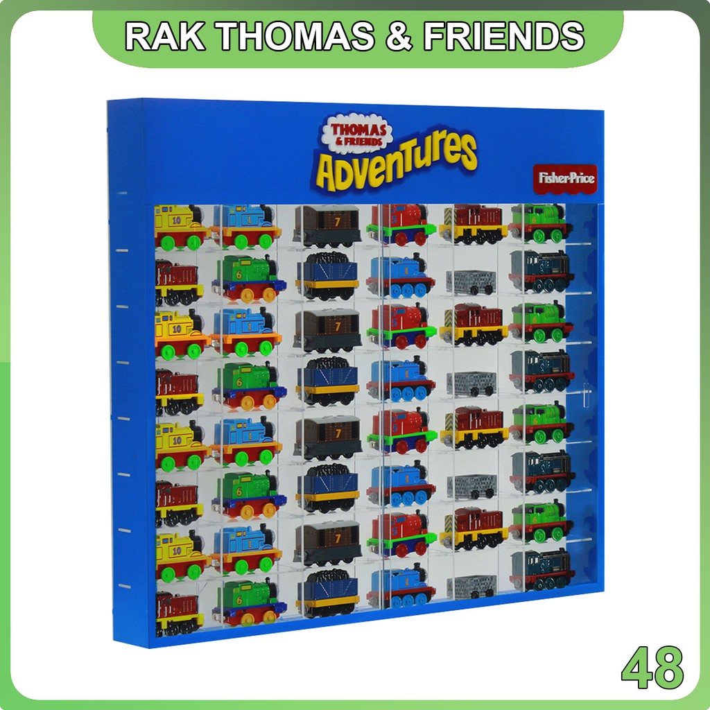 Jual Rak Thomas and Friends Adventures isi 48 Bahan Acrylic/Akrilik ...
