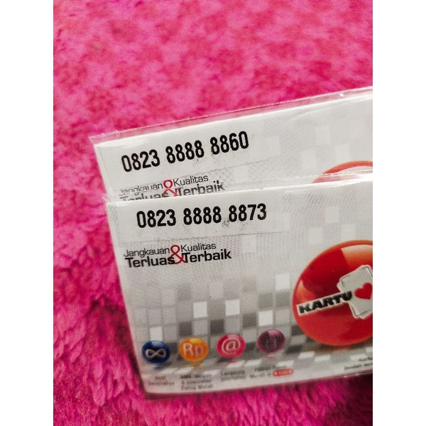 Jual Kartu Perdana Nomor Cantik Telkomsel Prabayar 12 Digit 4G/5G SimPATI As Loop Kwartet ...