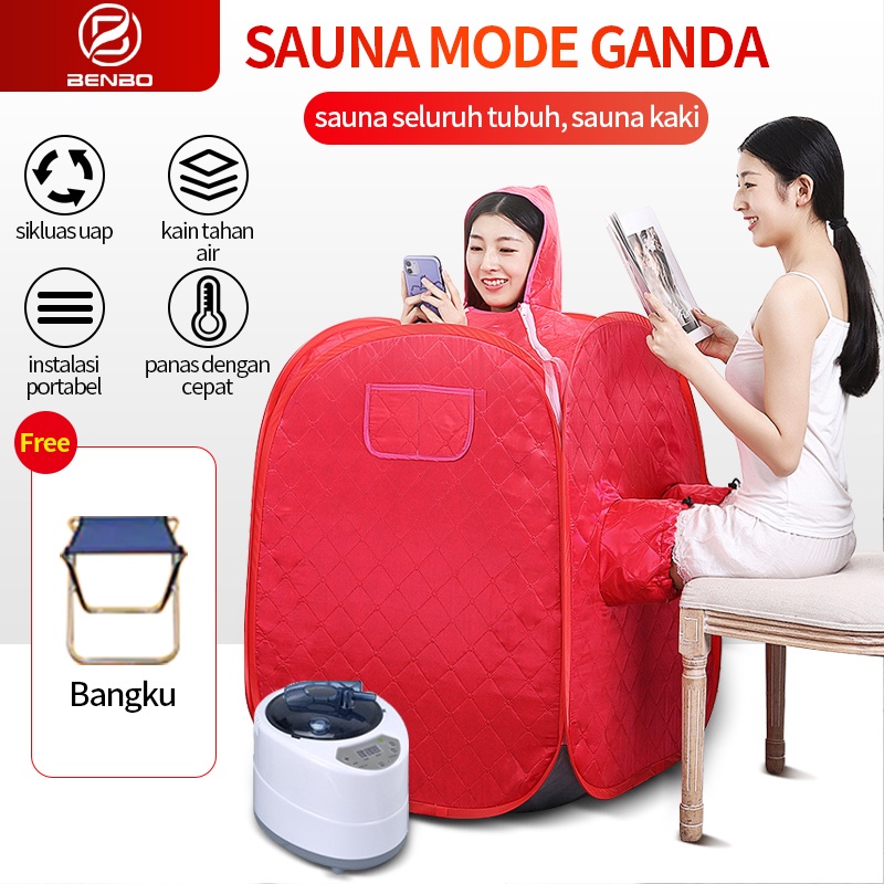 Jual Benbo kotak sauna / Portable Steam Sauna Alat Pelangsing Tubuh ...