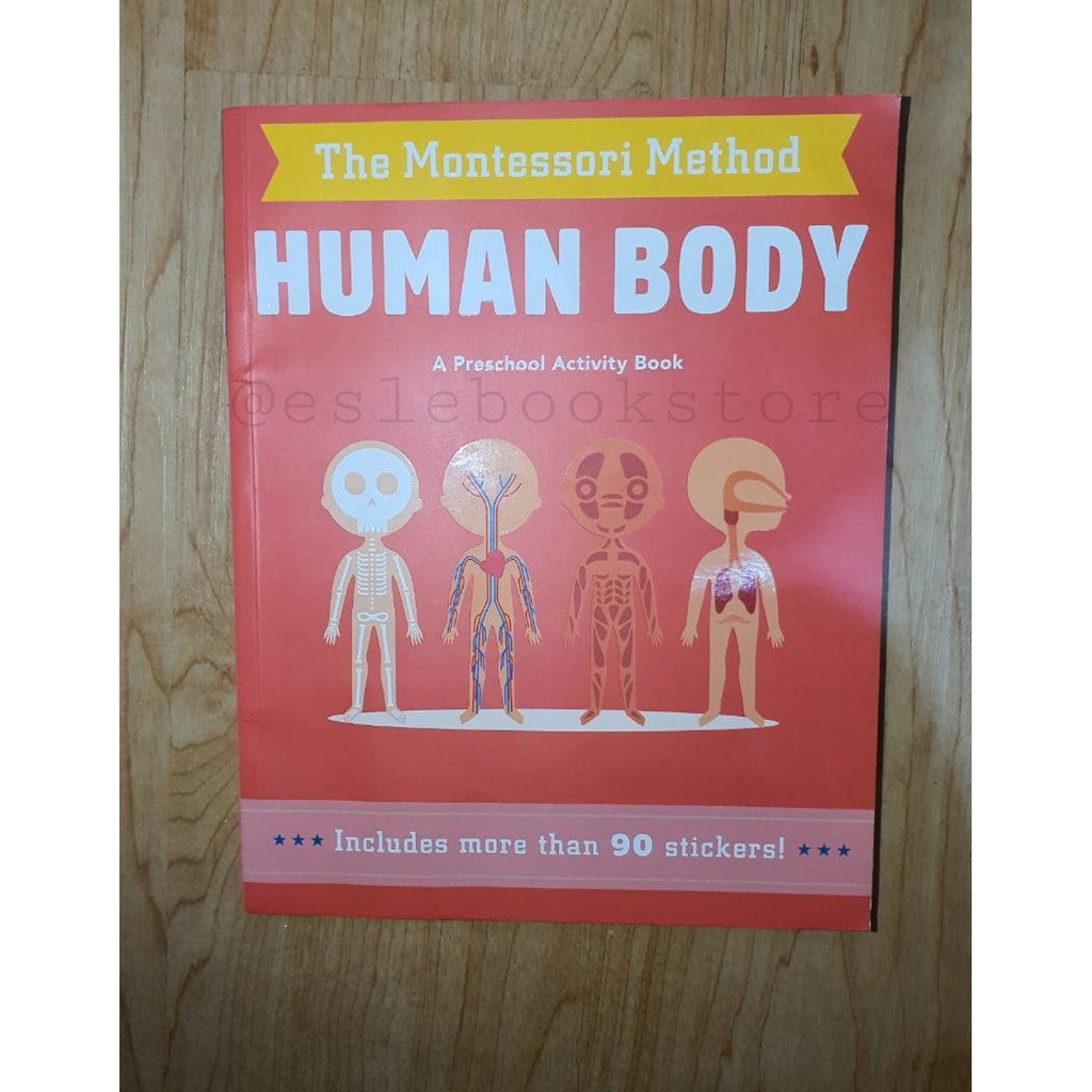 Jual MONTESSORI ACTIVITY - HUMAN BODY (BOOK) | Shopee Indonesia