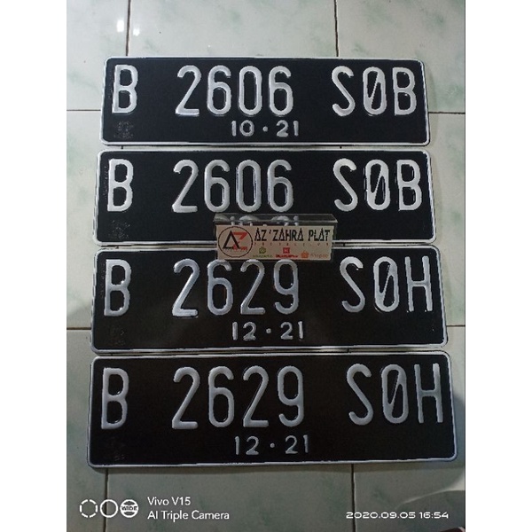 Jual Plat standar(mobil) | Shopee Indonesia