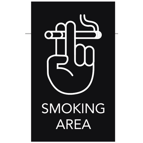 Jual Akrilik Sign Board Smoking Area | Shopee Indonesia