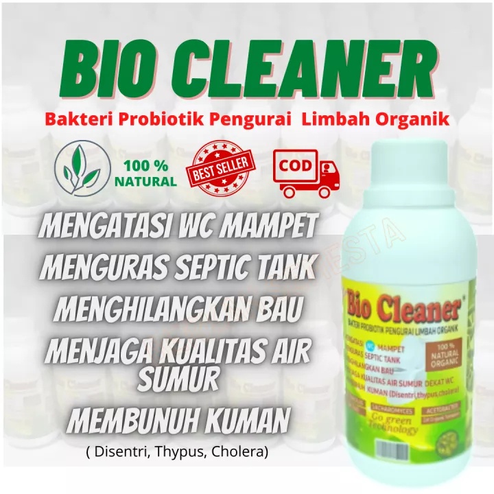 Jual Bio Cleaner 300 ml Kuras WC tanpa sedot WC Solusi WC Mampet ...