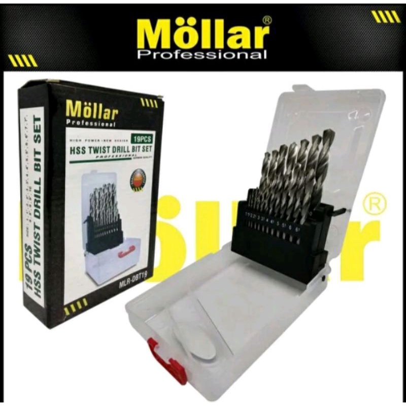 Jual MATA BOR SET MOLLAR 19PCS | Shopee Indonesia