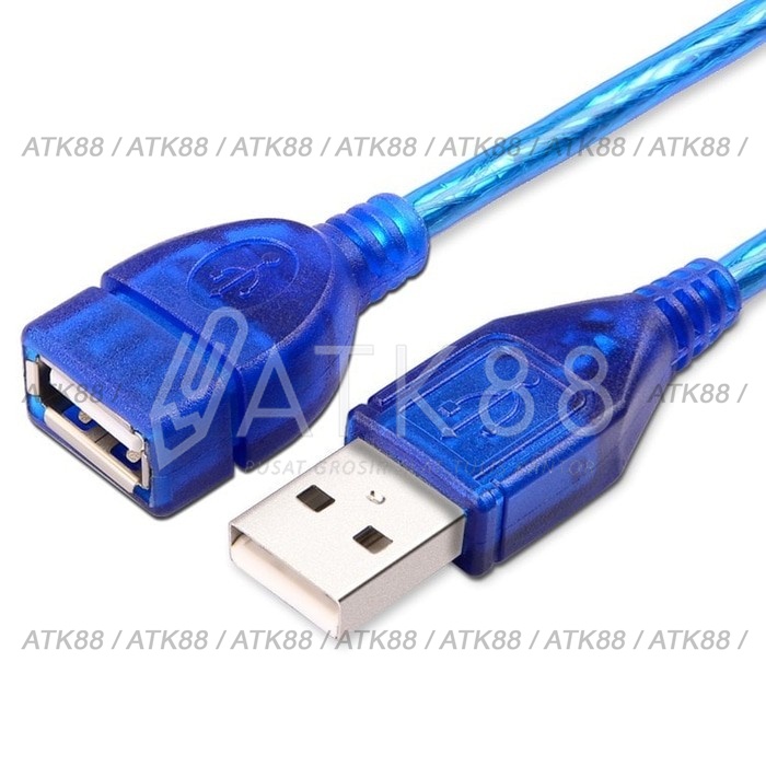 Jual Cable Extension Connector USB 2.0 Kabel Penyambung Male Female 1 ...