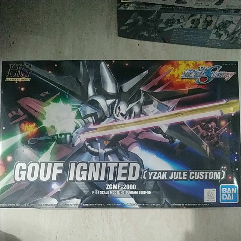 Jual hg gouf ignited yzak jule custom gundam seed destiny | Shopee ...