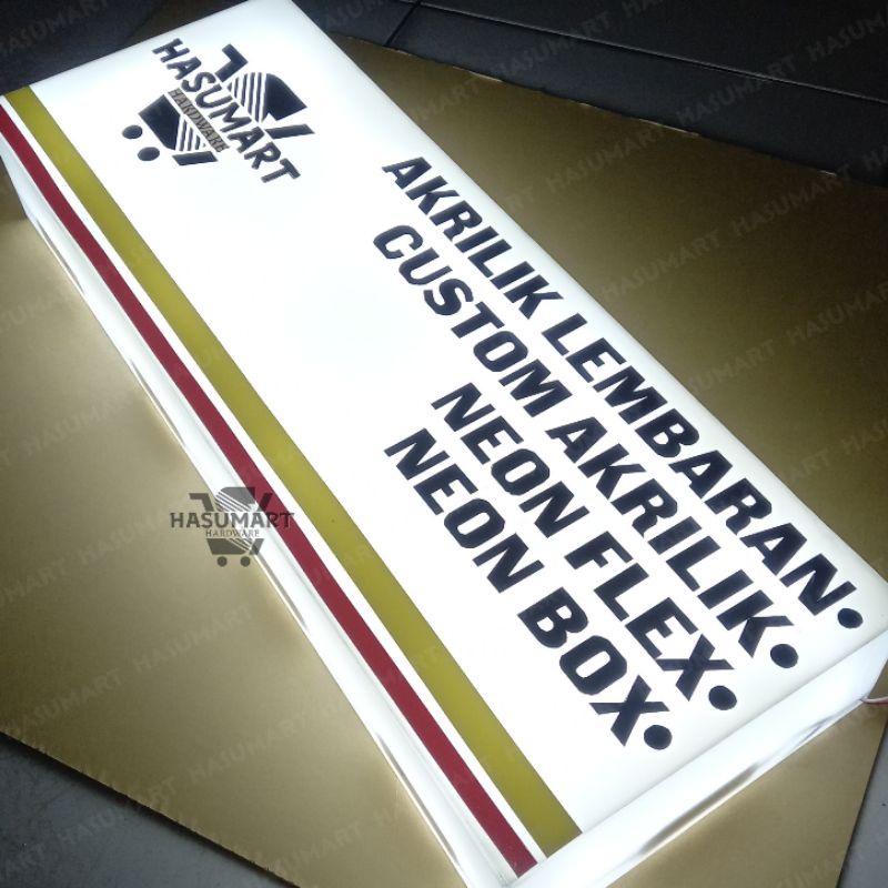 Jual Neon box custom (Size M) / Neon box akrilik / Neonbox / Lampu Neon ...
