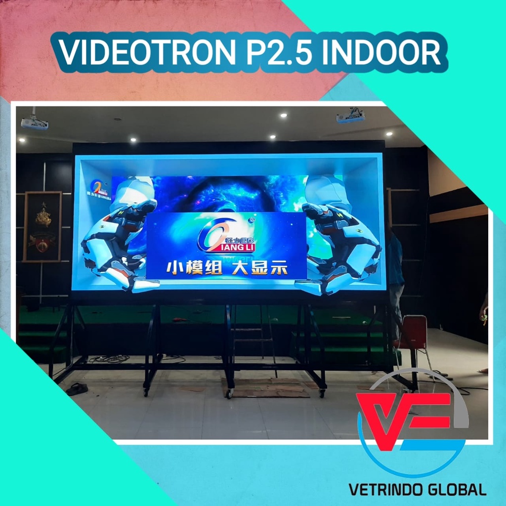 Jual led videotron p2.5 indoor garansi 2 tahun m2 | Shopee Indonesia