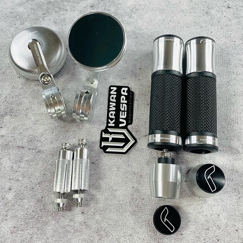 Jual Paket Spion Rizoma model Puig CNC + Handgrip Rizoma Universal ...