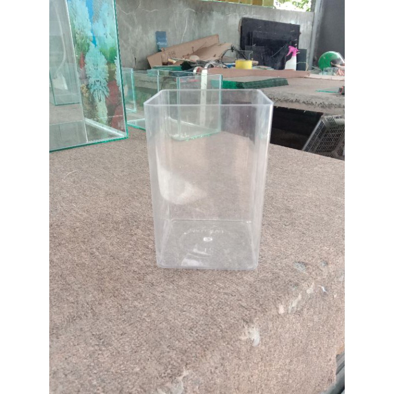 Jual Toples soliter solitaire tempat ikan cupang 2 lt 2 liter kotak ...