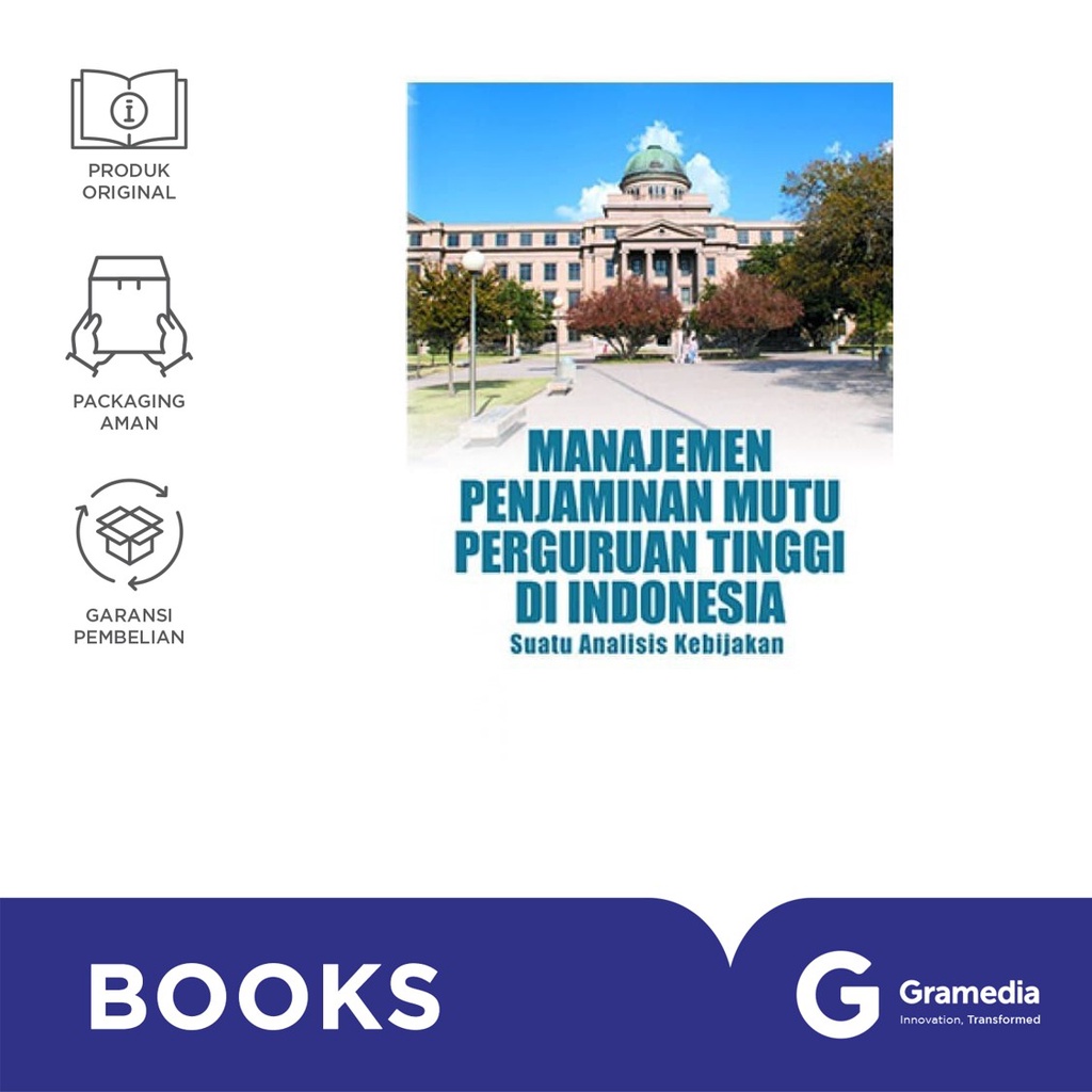 Jual Manajemen Penjaminan Mutu Perguruan Tinggi Di Indonesia : Suatu ...