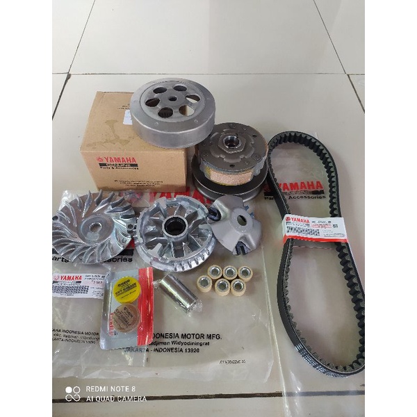 Jual COD, FULL SET PAKET CVT YAMAHA XEON KARBU,KODE 44D | Shopee Indonesia
