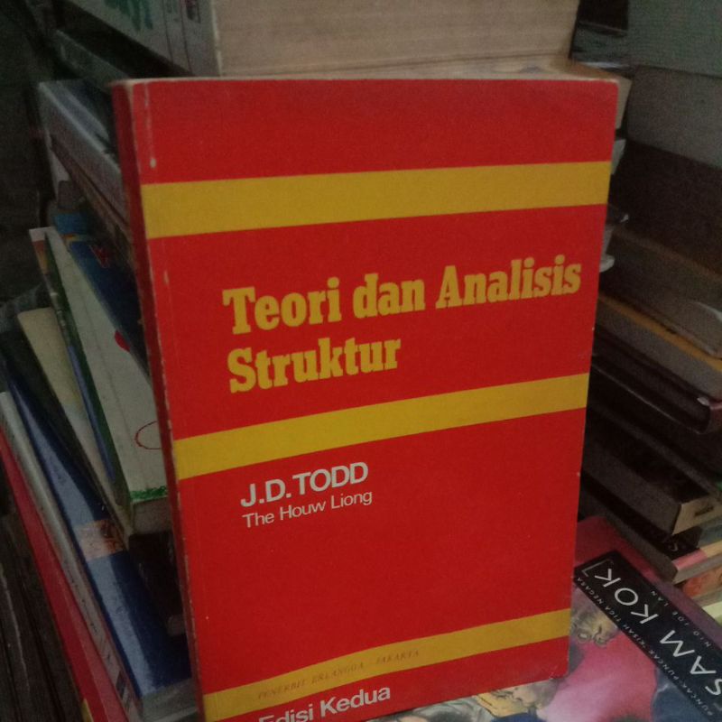 Jual TEORI APLIKASI DAN ANALISIS STRUKTUR JD TODD | Shopee Indonesia Jual TEORI APLIKASI DAN ANALISIS STRUKTUR JD TODD | Shopee Indonesia