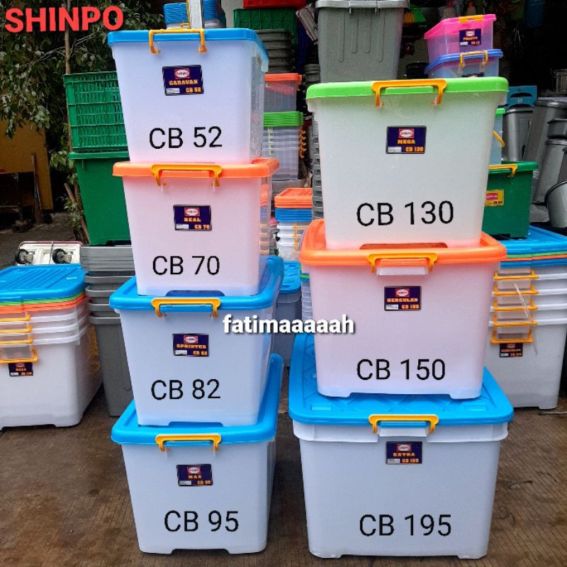 Jual CONTAINER BOX SHINPO GREEN LEAF CB 100 125 160 130 150 KHUSUS JASA ...