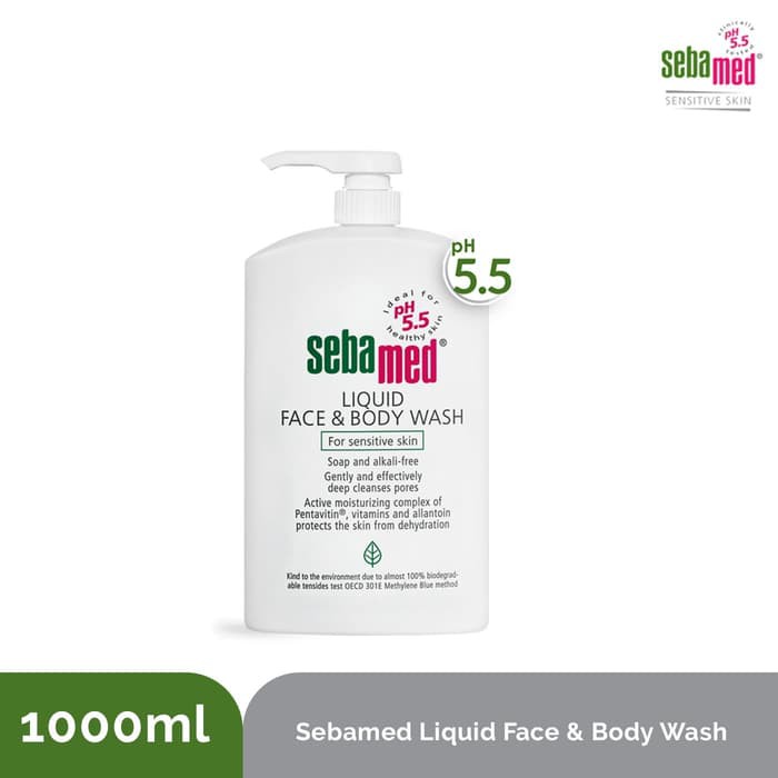 Jual Sebamed Liquid Face & Body Wash 1000ml - SB15 | Shopee Indonesia