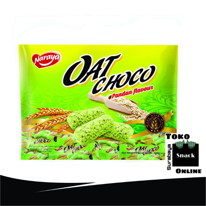 Jual Oat choco Naraya 400gr(40pcs10gr) | Shopee Indonesia