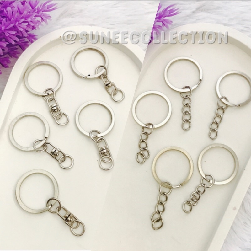 Jual Ring Gantungan Kunci Pipih / Ring Gantungan Putar | Shopee Indonesia