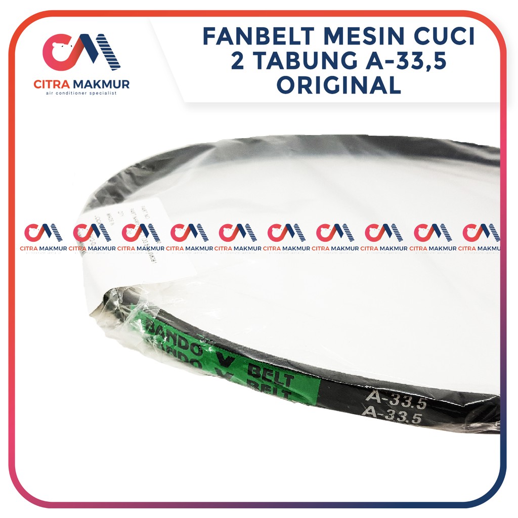 Jual Vanbelt A33.5 ORIGINAL Mesin Cuci 2 tabung Panasonic Fan Belt ...