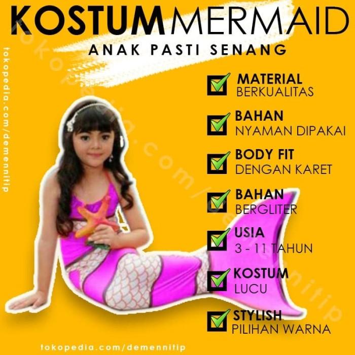 Jual Kostum | Baju Mermaid Baju Anak Kostum Mermaid Baju Duyung ...