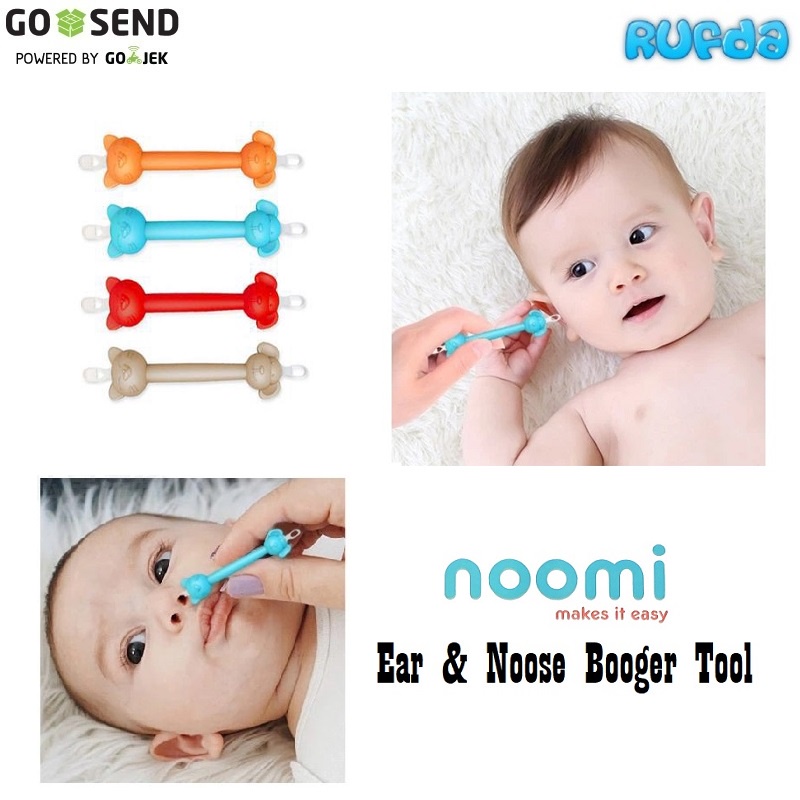 Jual Noomi 2in1 Ear and Noose Booger Tool Pembersih Hidung dan Telinga ...