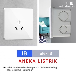 Jual IB SAKLAR ENGKEL + STOP KONTAK ARDE ENGKEL + IB STOP DINDING TANAM TEMBOK SWITCH LAMPU ...