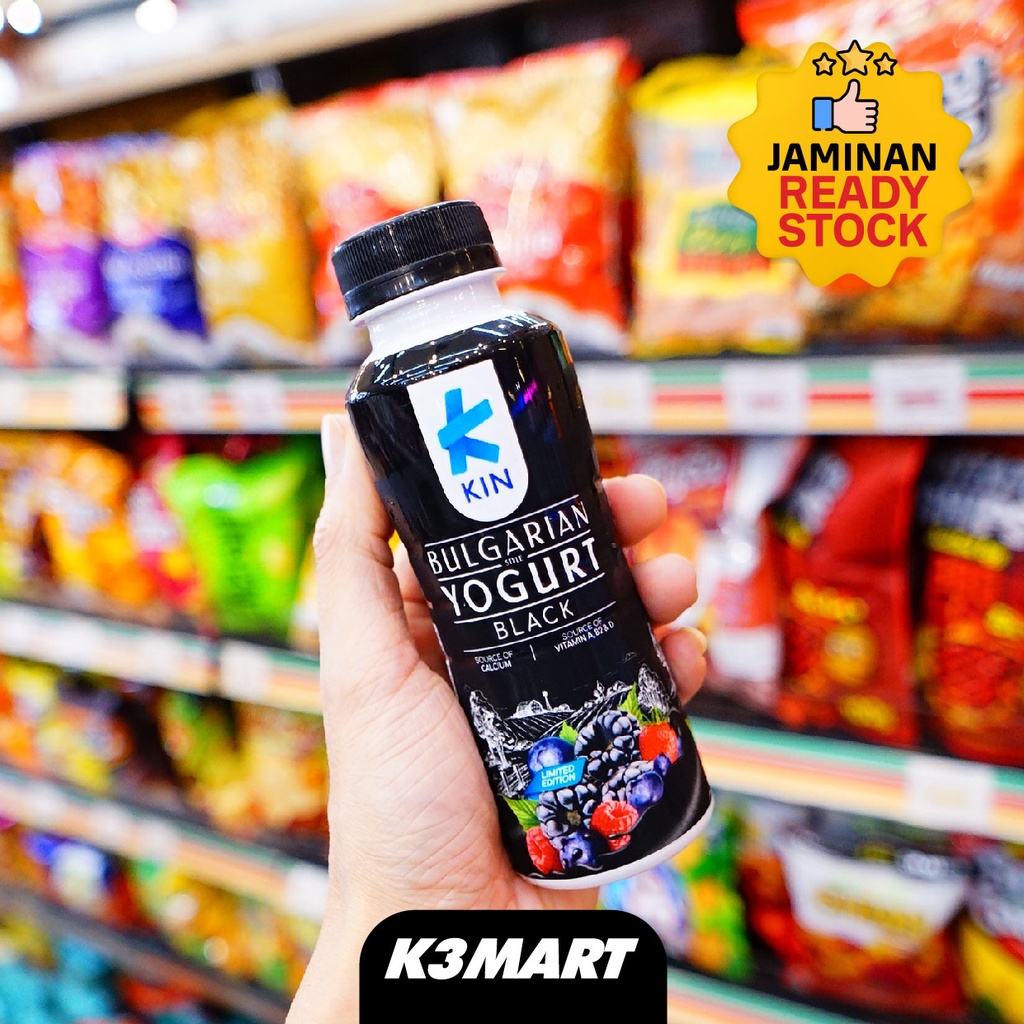 Jual Kin Bulgarian Yogurt Black 200ml | Shopee Indonesia