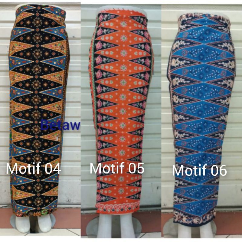 Jual ROK TUMPAL ENCIM/ROK BAWAHAN KEBAYA ENCIM MOTIF BATIK | Shopee ...