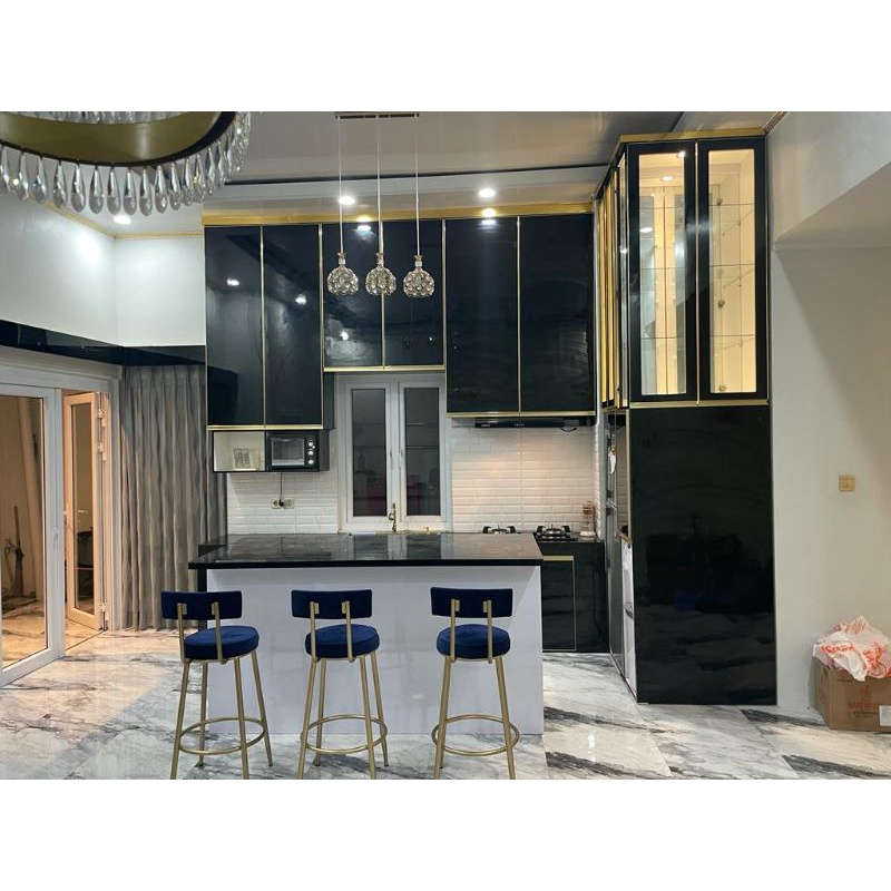 Jual PROMO KITCHEN SET MEWAH MINIMALIS // KITCHENSET HPL TACO ...