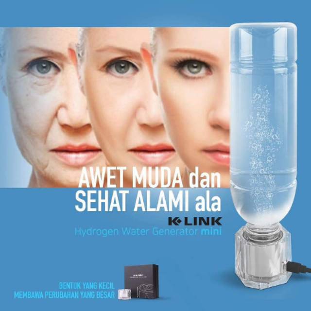 Jual K LINK Hydrogen Generator Mini PERTAMA Di Indonesia ORI 100% ...