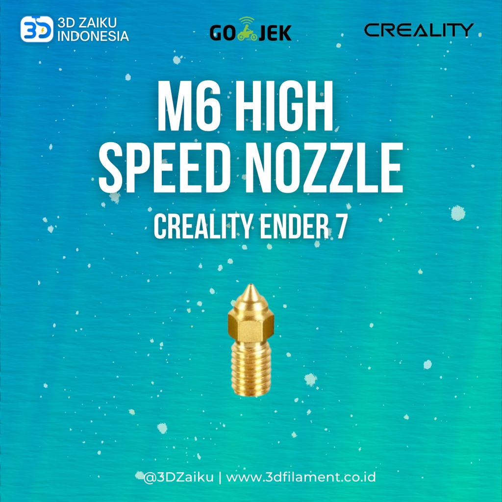 Jual Original Creality Ender 7 M6 High Speed Nozzle | Shopee Indonesia