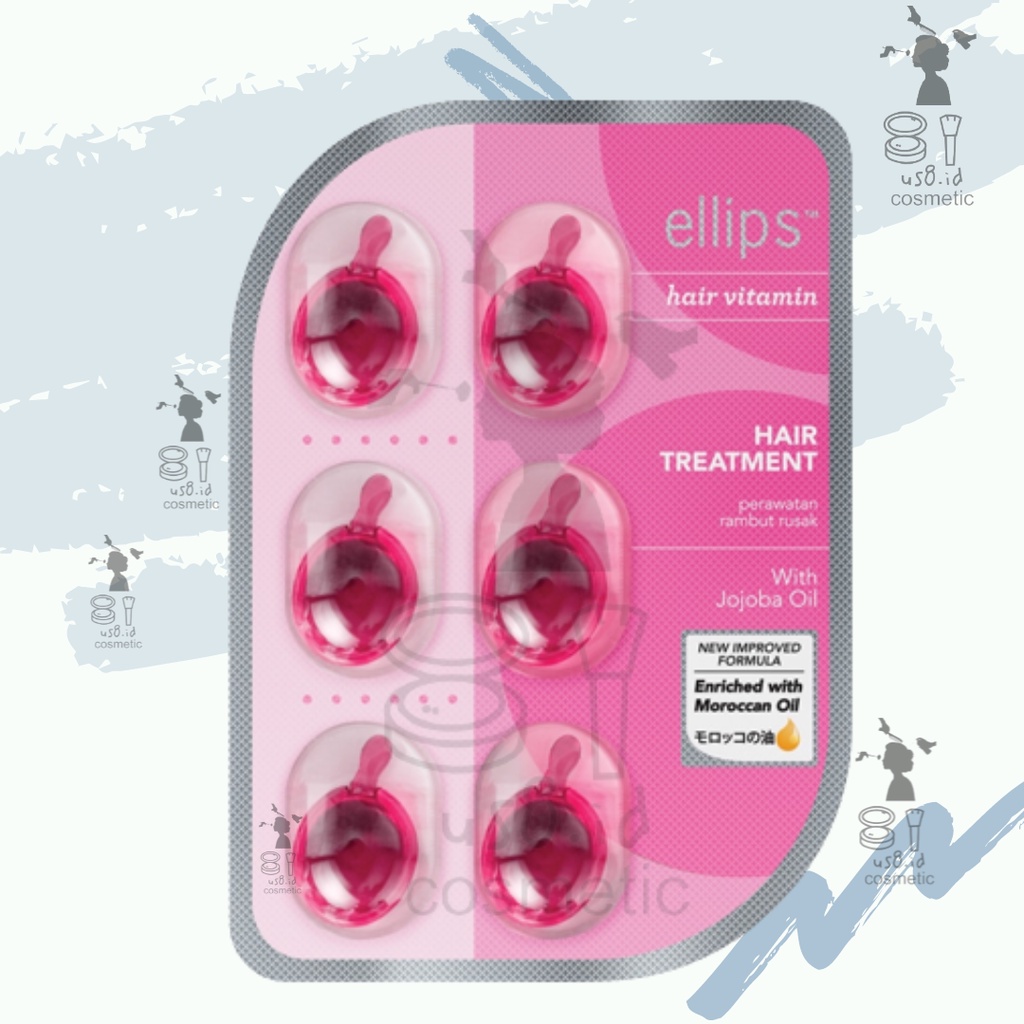 Jual Ellips Hair Vitamin / Nutrisi / Treatment / Rambut / KINO / Elips ...