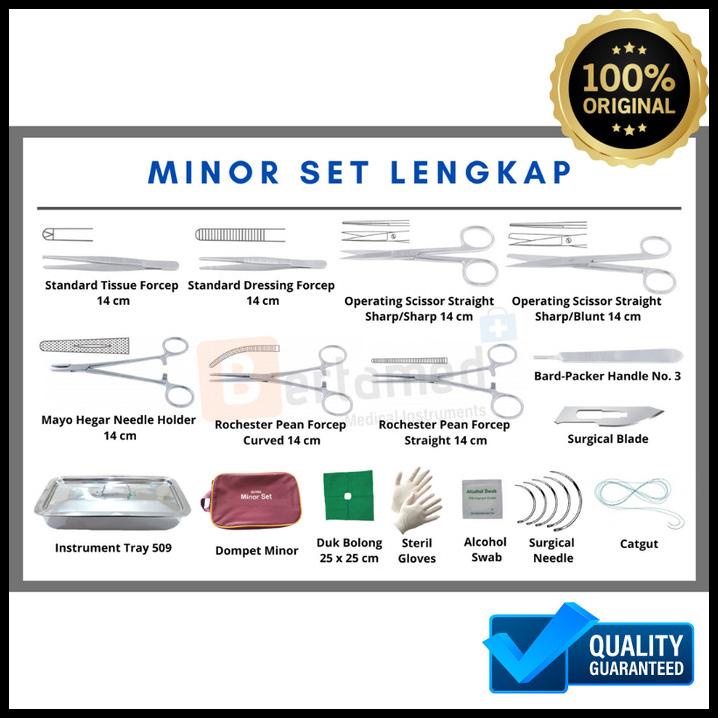 Jual Minor Set Lengkap / Set Bedah Minor Lengkap | Shopee Indonesia