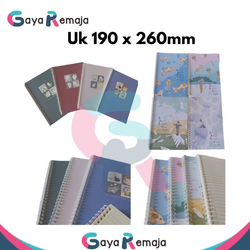 Jual Diary Book | buku catatan | note book | Spiral Book | Shopee Indonesia