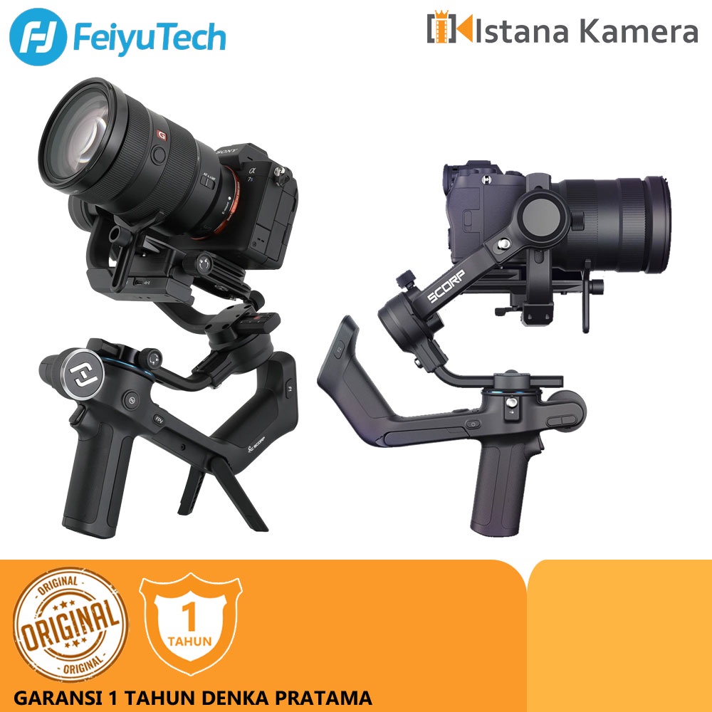 Jual Feiyu Scorp F2 3 Axis Gimbal Stabilizer for DSLR Mirrorles Camera | Shopee Indonesia