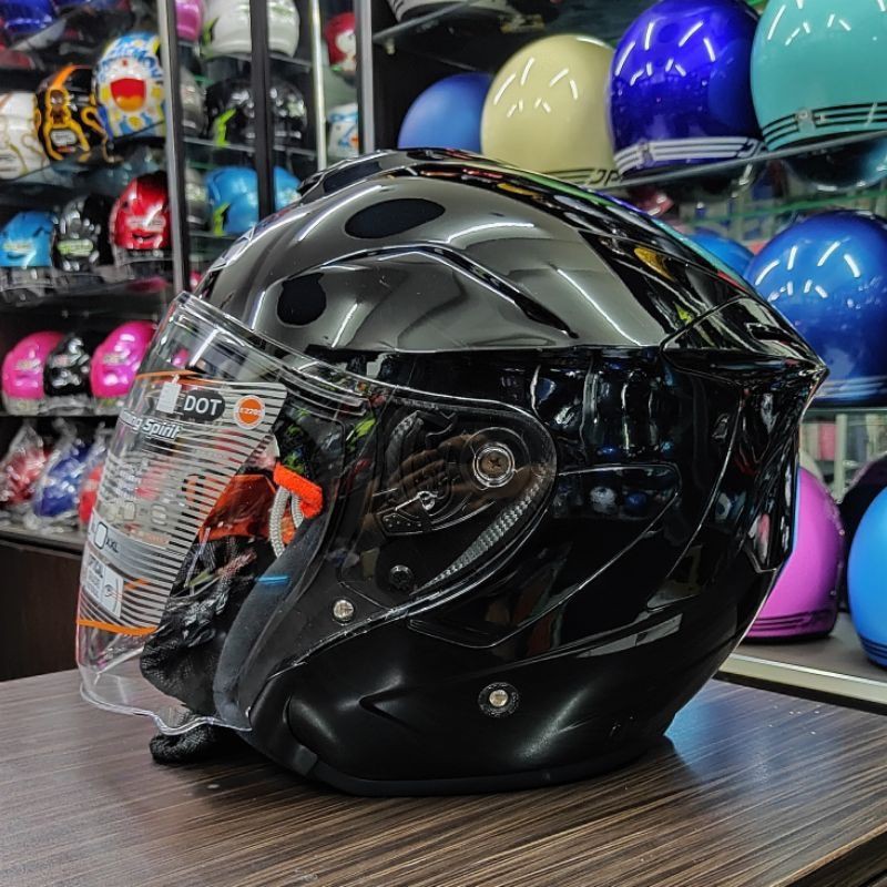 Jual HELM INK DYNAMIC HITAM DOP SOLID ORIGINAL | Shopee Indonesia